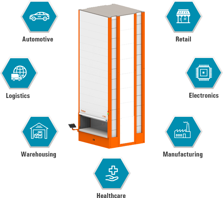 VSTORE Storage Solution - Vertical lift Module System